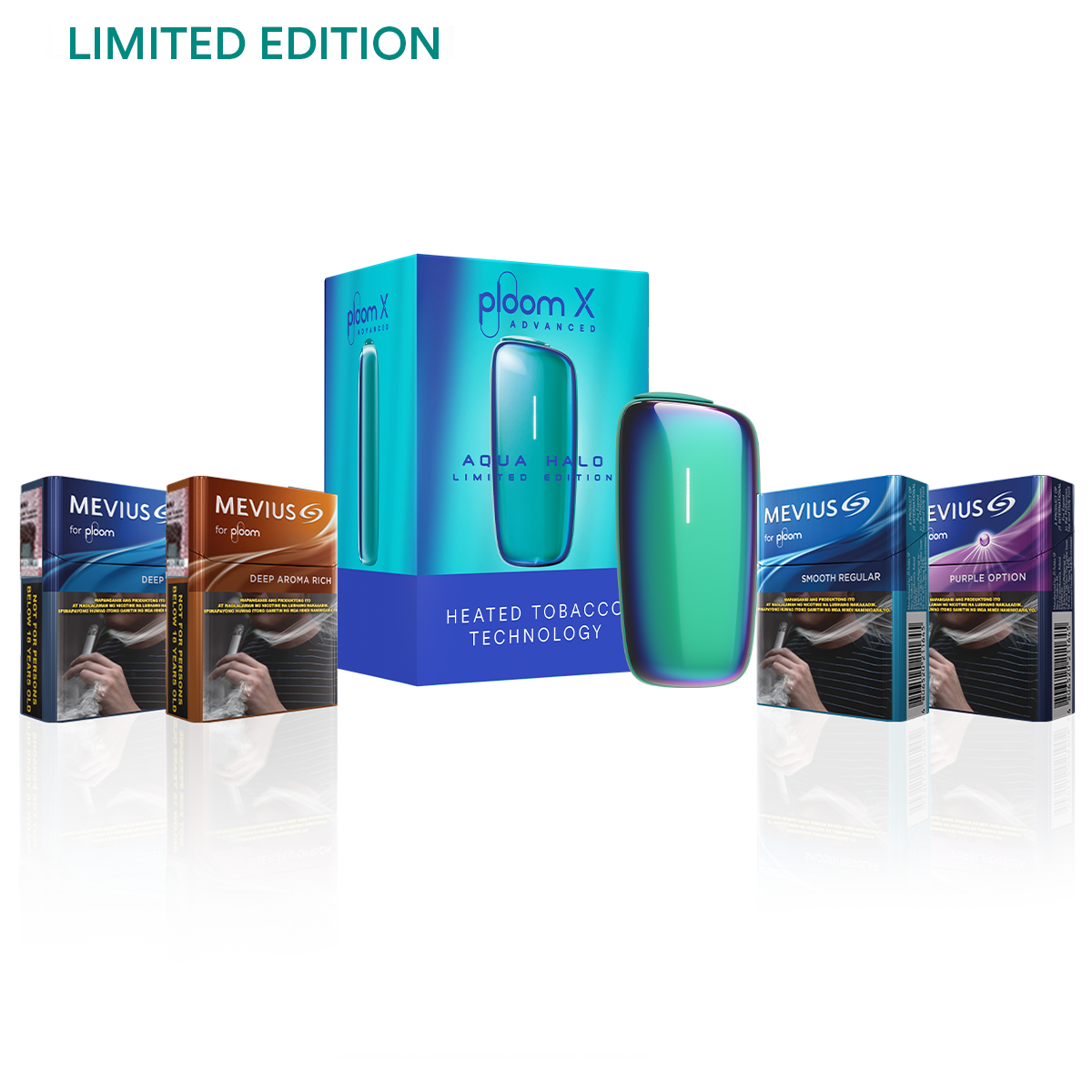 Ploom X Advanced Aqaua Halo Limited Edition